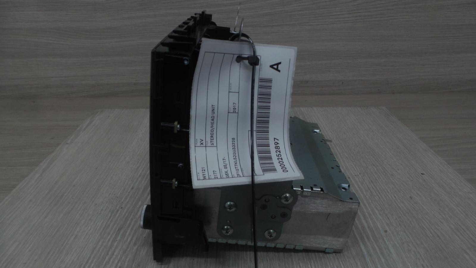 SUBARU XV STEREO/HEAD UNIT 8IN TOUCH SCREEN, NON SAT NAV TYPE, G5X, 03 ...