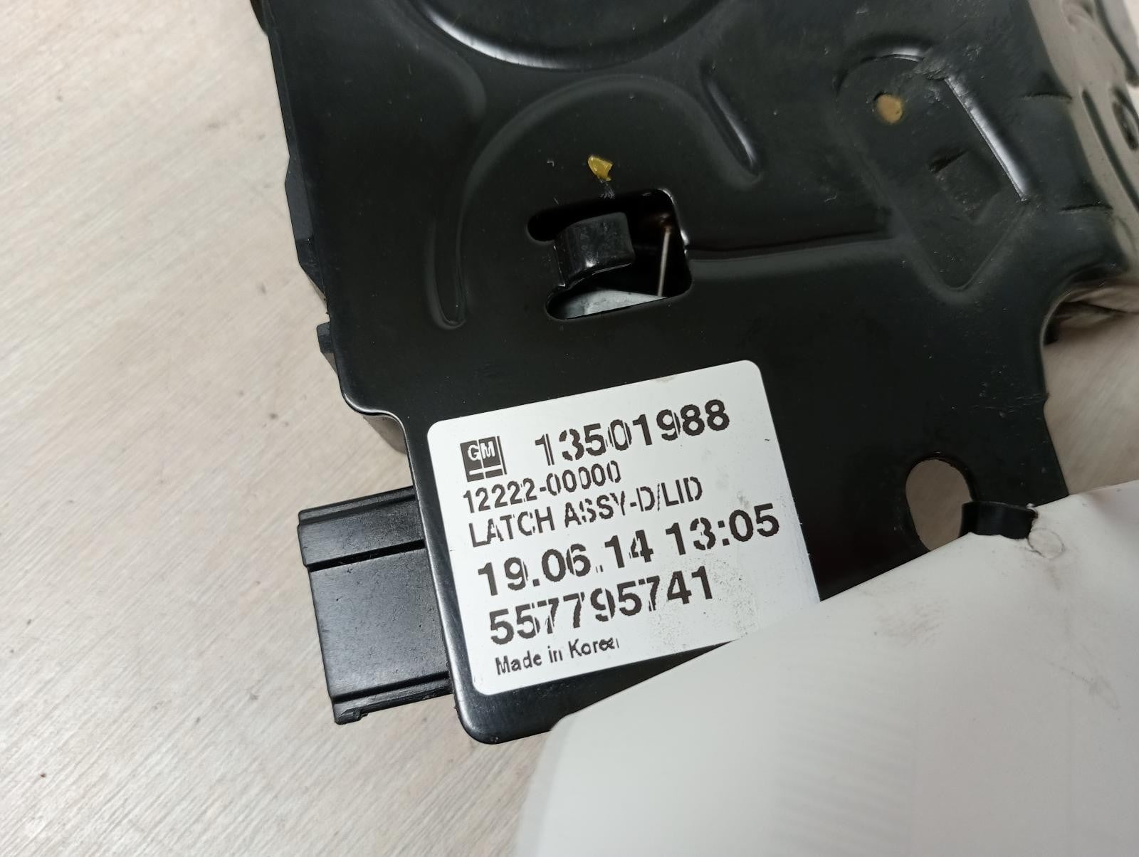 HOLDEN CRUZE LOCK MECHANISM BOOTLID LOCK, SEDAN, JG, 03/09-01/17 2016 ...