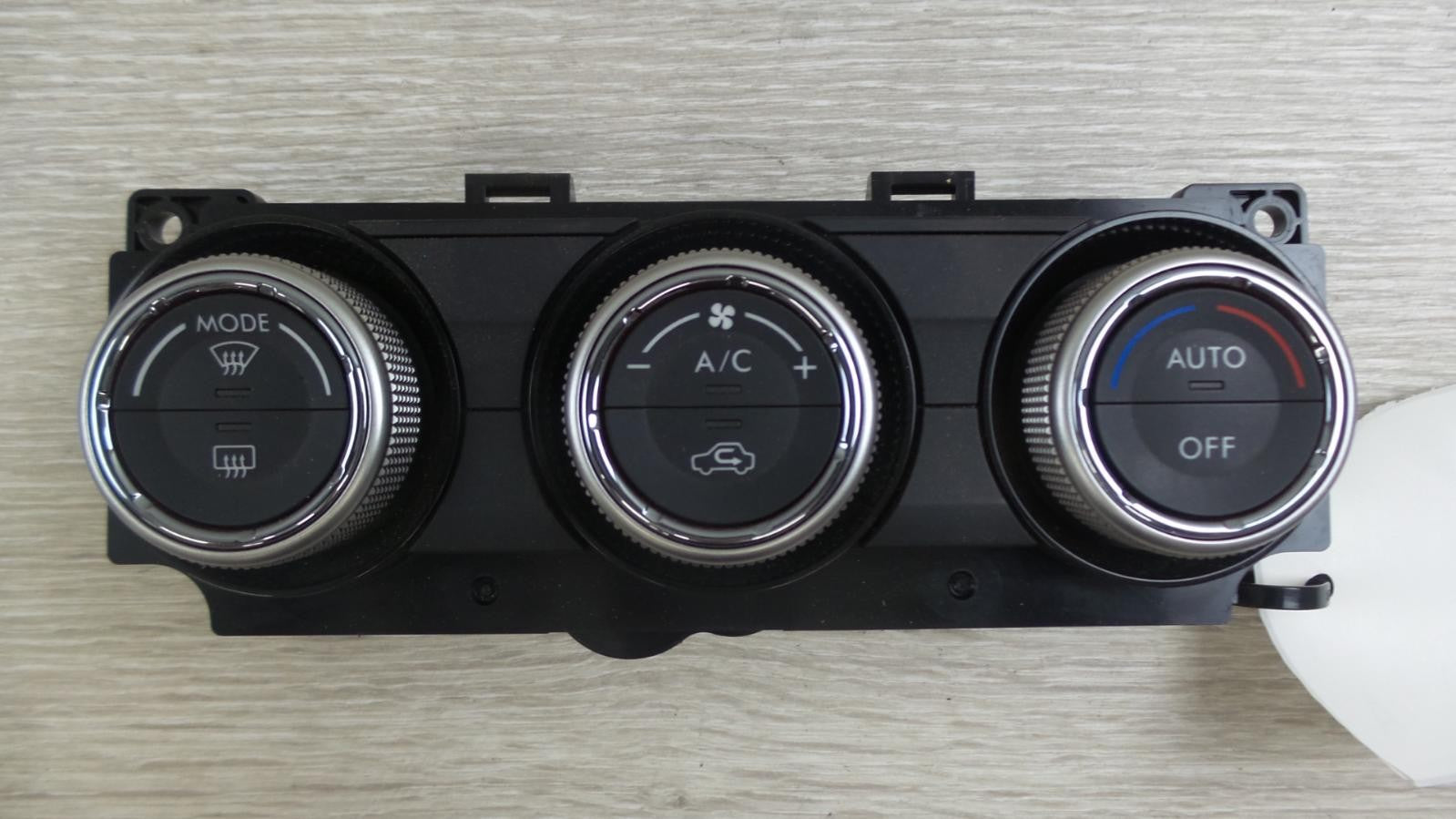 SUBARU WRX HEATER/AC CONTROLS V1, SINGLE ZONE CLIMATE CONTROL, 03/14 ...